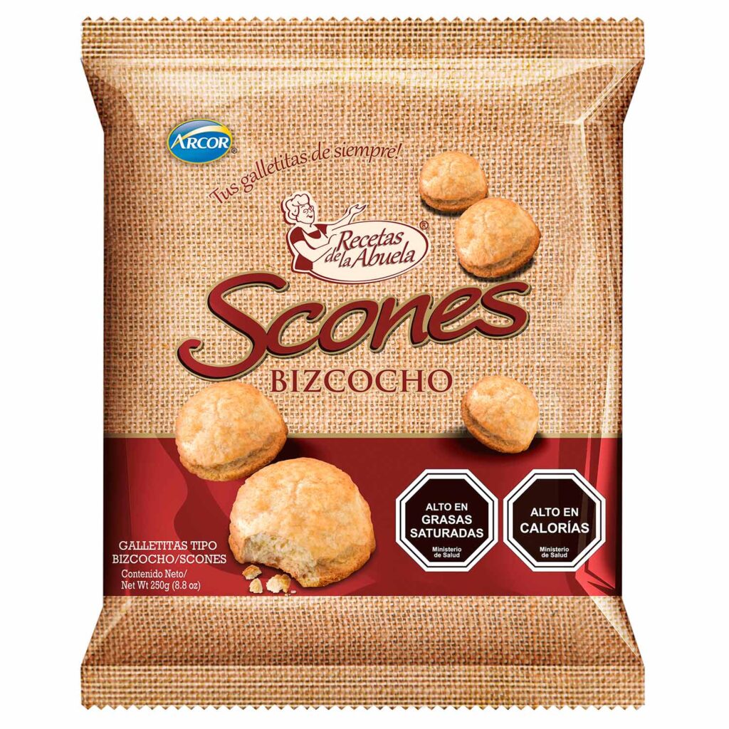 Arcor Galleta Scones 250 gr - Comercial Mayorista
