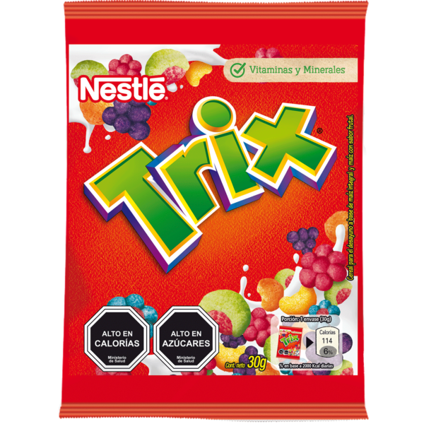 Nestle Cereal Mini Trix 30g - Comercial Mayorista