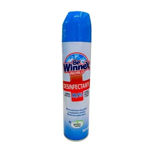 Winnex Desinfectante Aerosol 360 ml - Comercial Mayorista