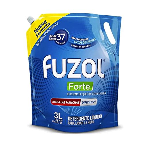 Fuzol Detergente Forte 3 lt - Comercial Mayorista