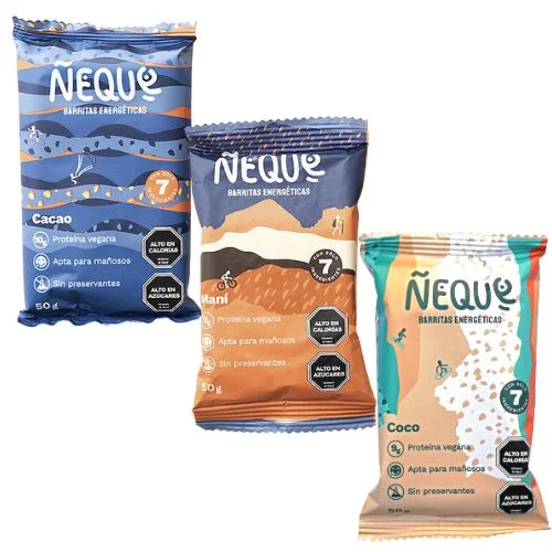 Ñeque Barritas Energeticas 50 gr - Comercial Mayorista