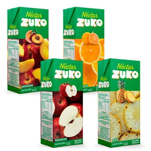 Zuko Nectar Bombillin 200 cc x 6 uni - Comercial Mayorista